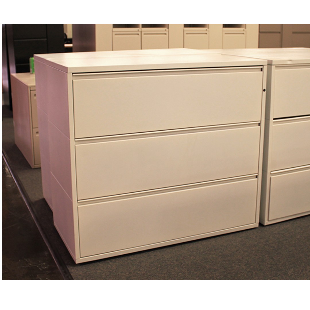 3 LAYER LATERAL CABINET - FILING CABINET, Furniture & Home Living ...