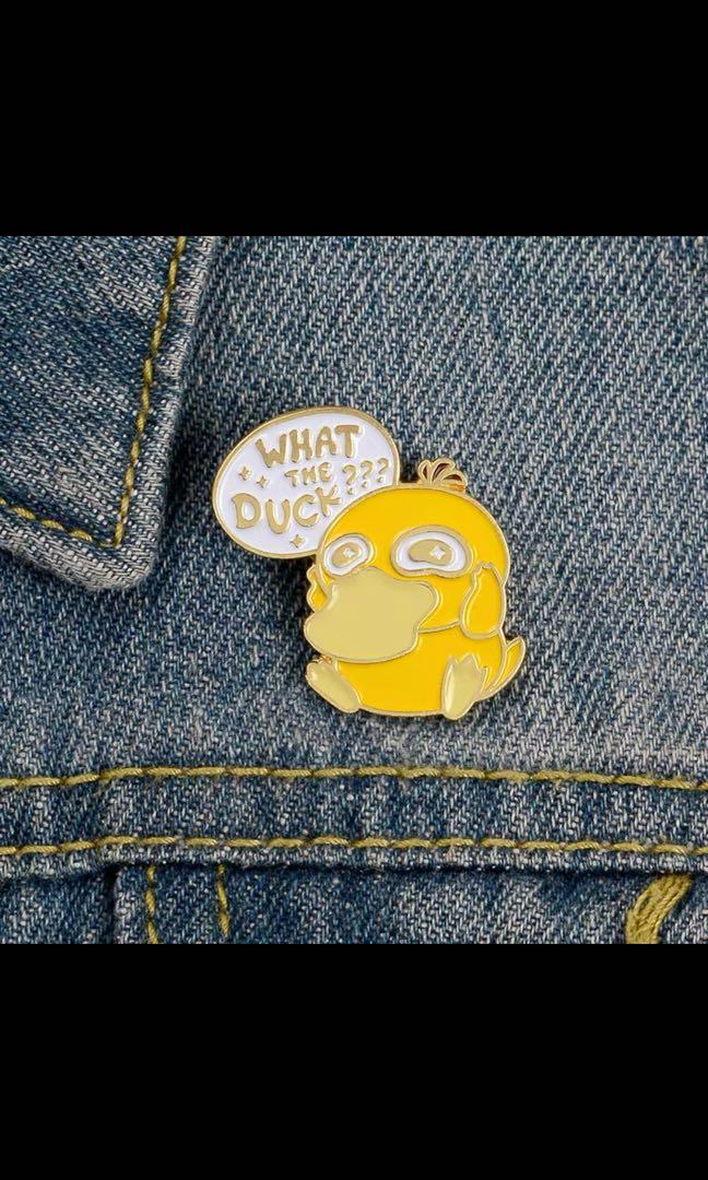 sigh duck enamel pin, Hobbies & Toys, Stationery & Craft, Craft ...