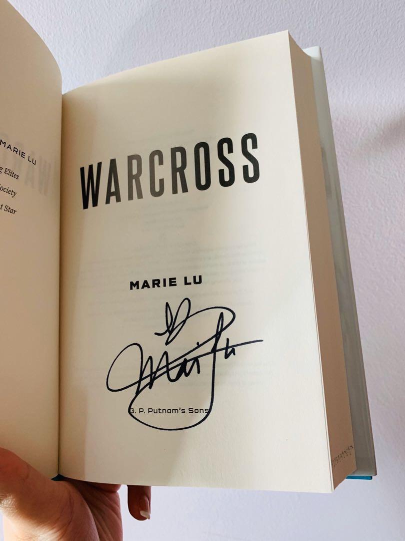 [ Signed ] Warcross & Wildcard set - Marie Lu, Hobbies & Toys, Books ...