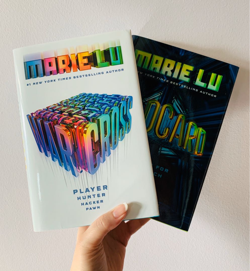 [ Signed ] Warcross & Wildcard set - Marie Lu, Hobbies & Toys, Books ...