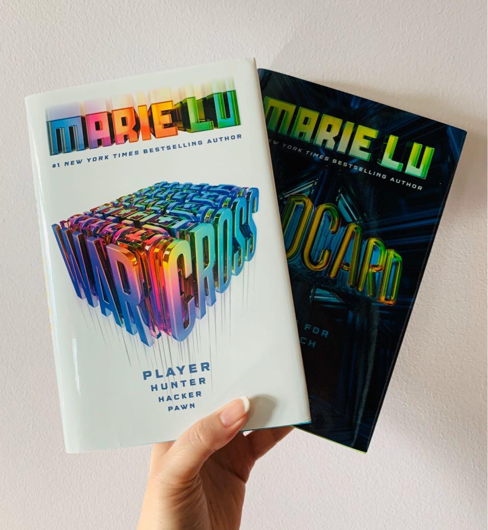 [ Signed ] Warcross & Wildcard set - Marie Lu, Hobbies & Toys, Books ...