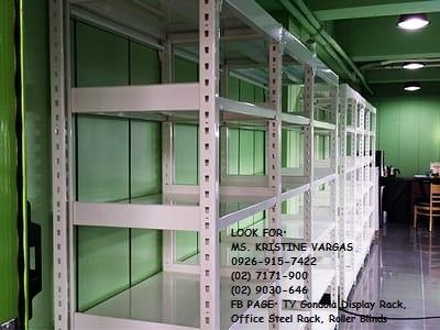 Adjustable steel shelves open boltless type steel rack, Furniture ...