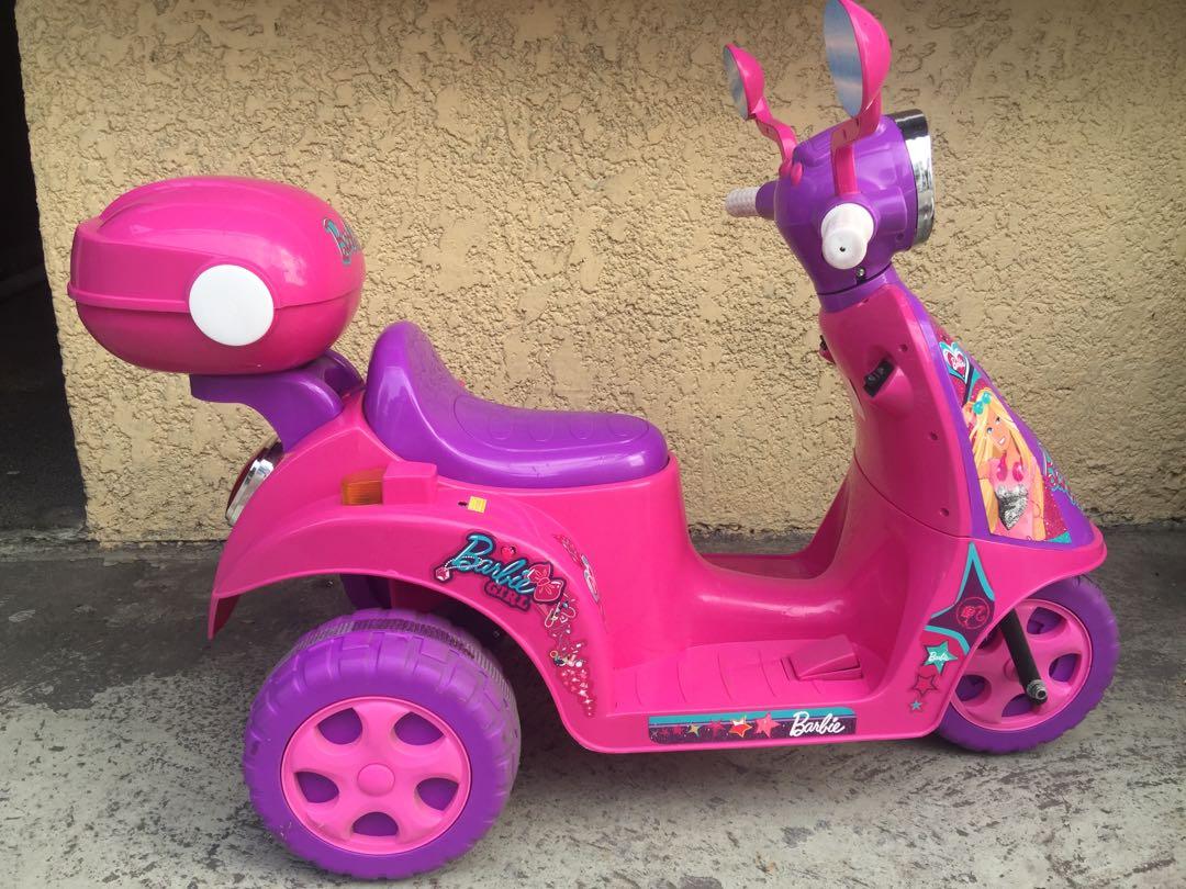 Barbie Electric Tri-bike, Hobbies & Toys, Toys & Games on Carousell