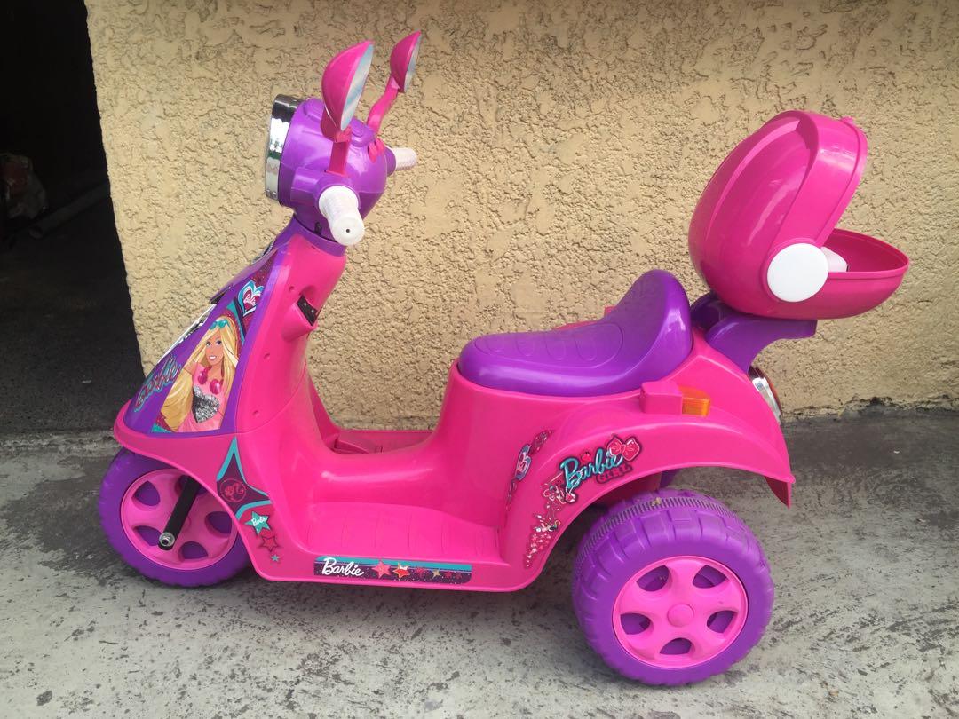Barbie Electric Tri-bike, Hobbies & Toys, Toys & Games on Carousell