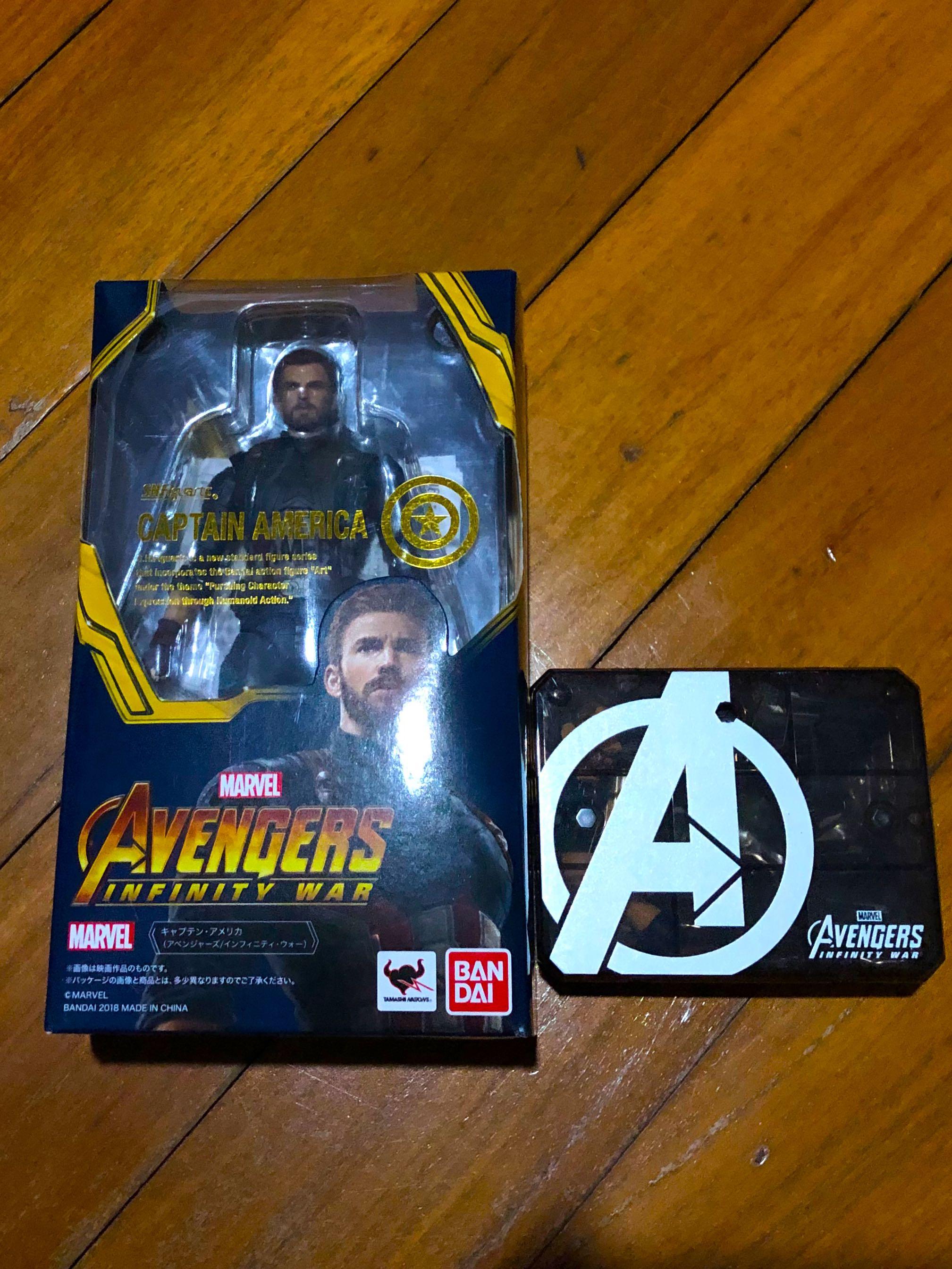 Authentic SHF Captain America Infinity War Set, Hobbies & Toys, Toys ...