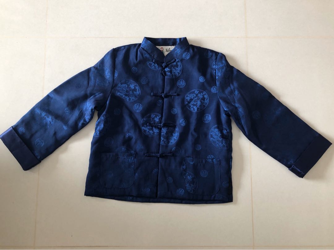 Boy’s Chinese New Year Qipao jacket, Babies & Kids, Babies & Kids ...