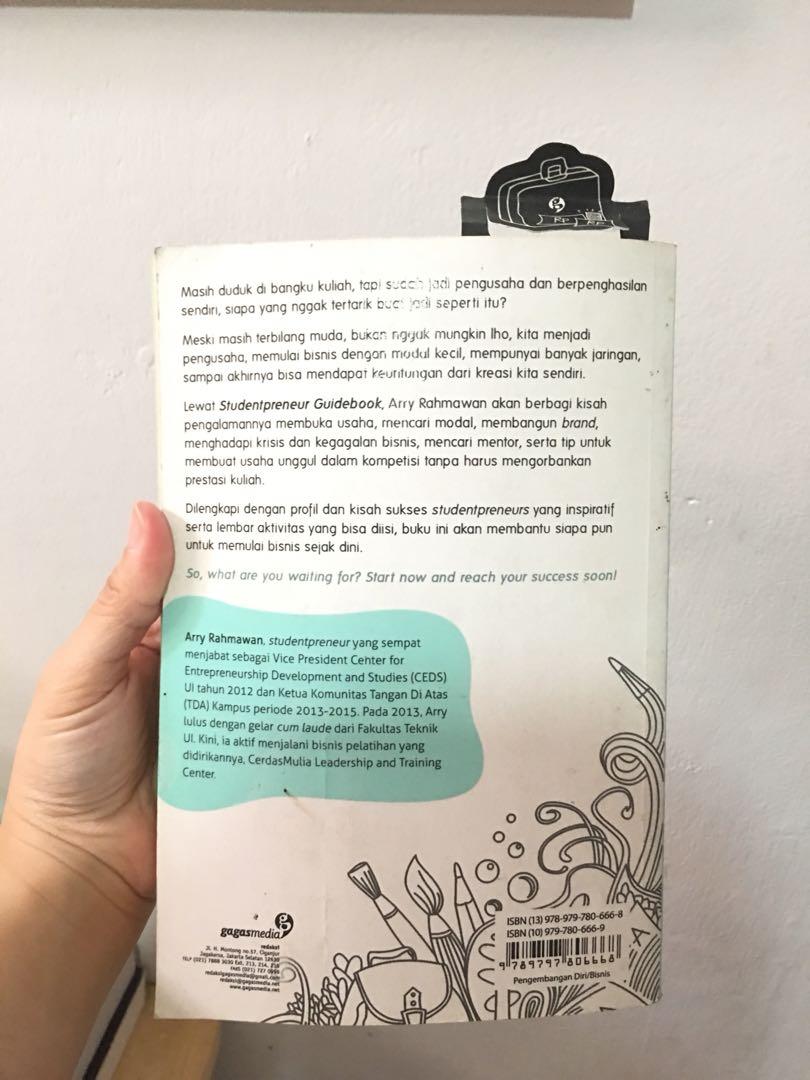 Buku Student preneur guidebook (ARRY RAHMAWAN), Buku & Alat Tulis, Buku di Carousell