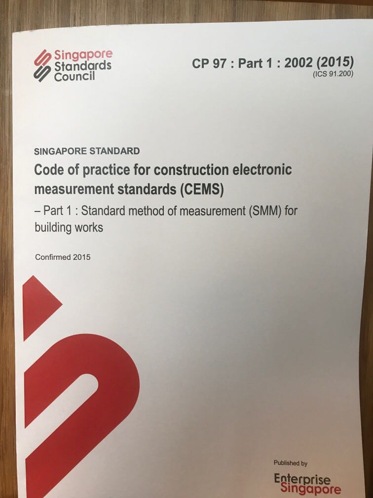 CEMS Singapore Standard (Code of practice for construction electronic ...