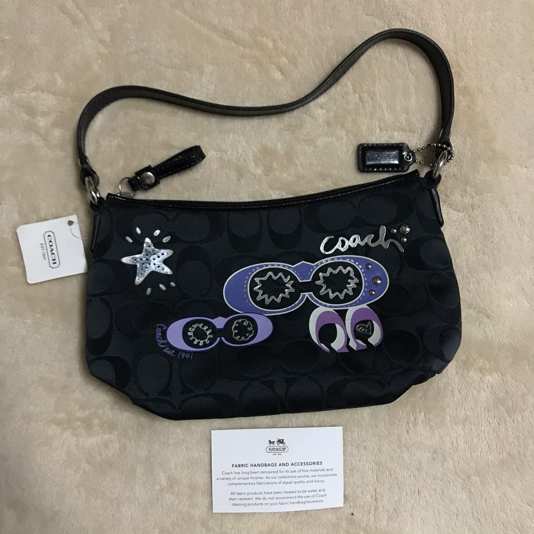 Coach Sign Applique Top Handle Bag, Women's Fashion, Bags & Wallets ...