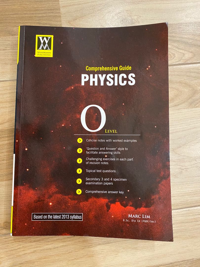 Comprehensive Guide-Physics O levels, Hobbies & Toys, Books & Magazines, Assessment Books on ...