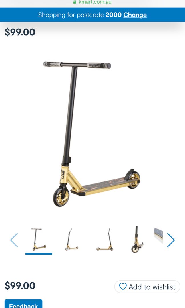 Crest “custom” kick scooter, Sports Equipment, Sports & Games, Skates ...