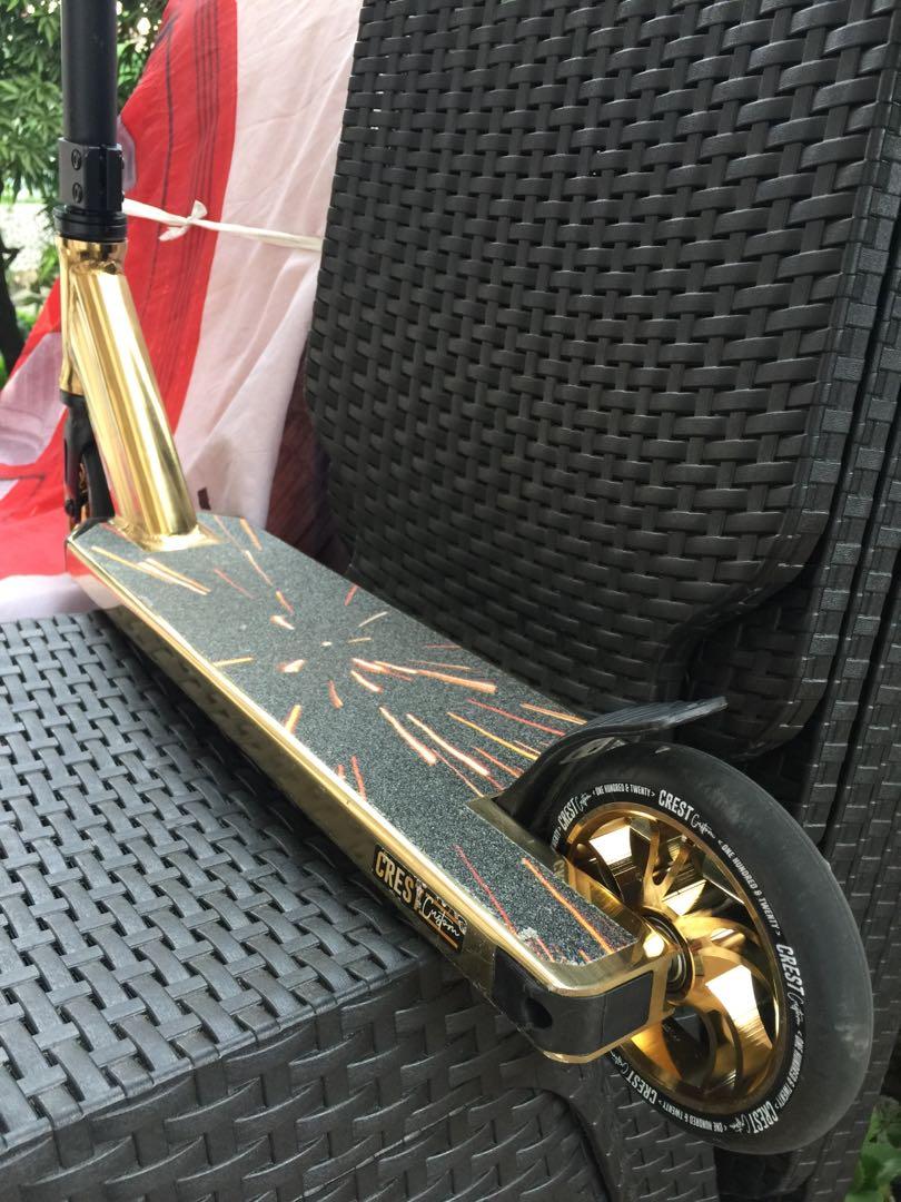 Crest “custom” kick scooter, Sports Equipment, Sports & Games, Skates ...