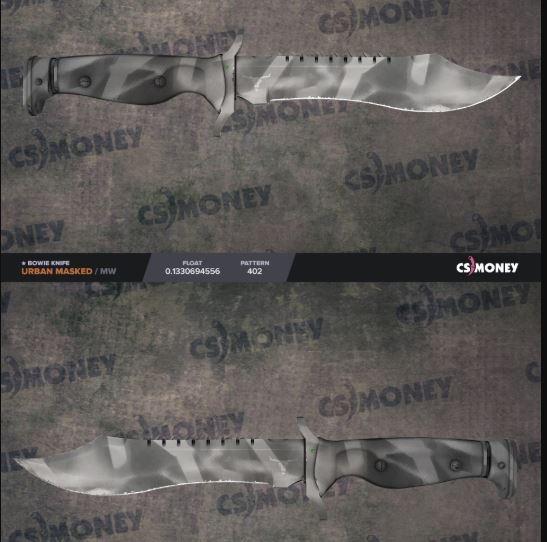 CSGO Bowie Urban Masked MW, Video Gaming, Gaming Accessories, Game Gift ...