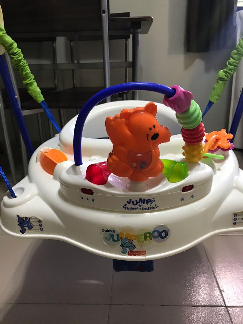 Fisher-price Jumperoo Deluxe, Babies & Kids, Going Out, Other Babies ...