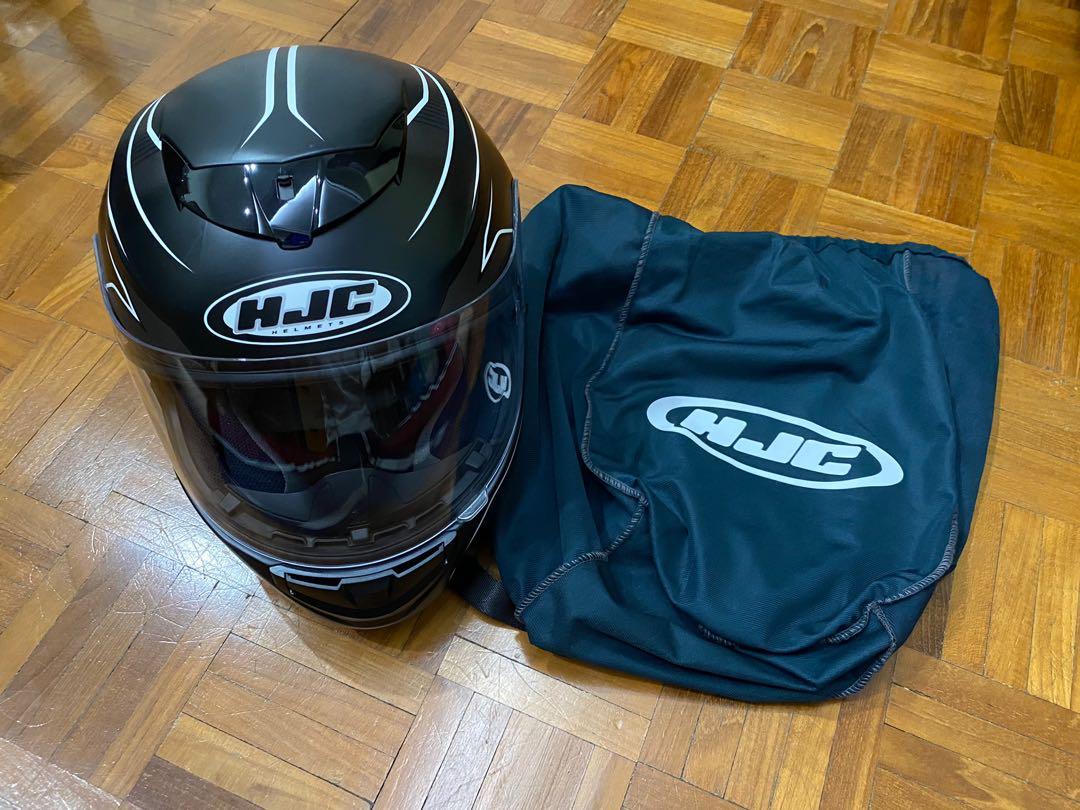 Full face HJC helmet, Motorcycles, Motorcycle Accessories on Carousell