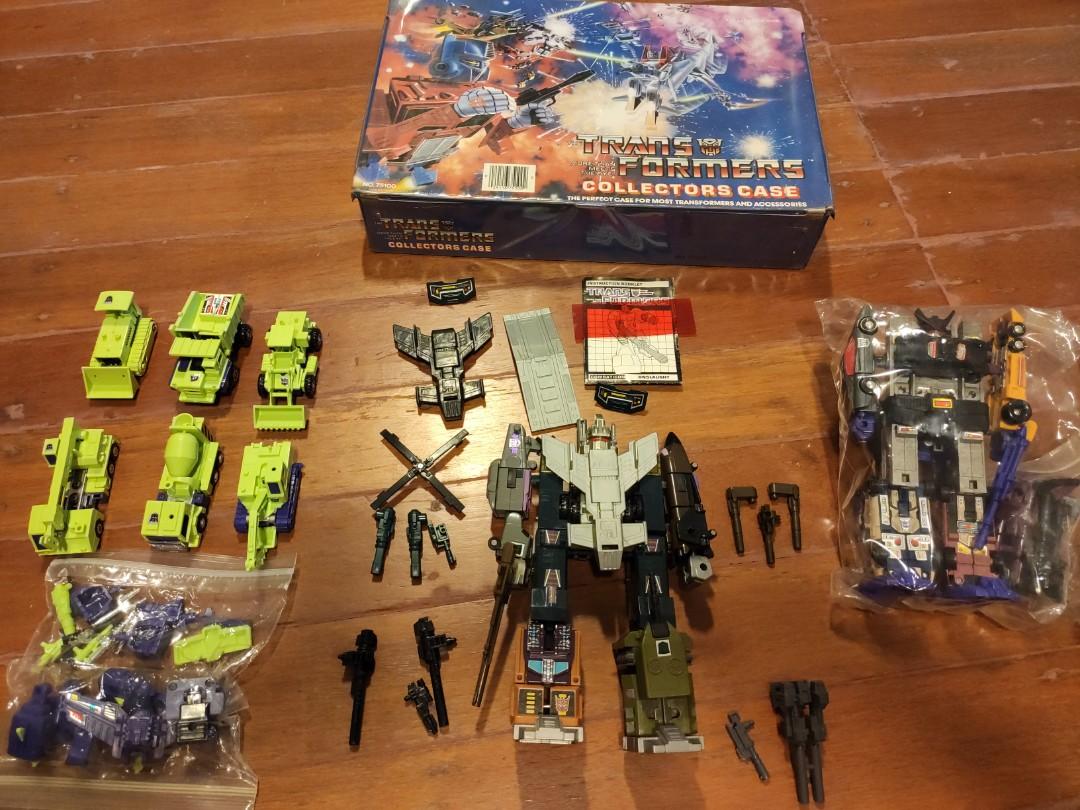 G1 Vintage Transformers Decepticon Combiners Gestalt Bruticus ...
