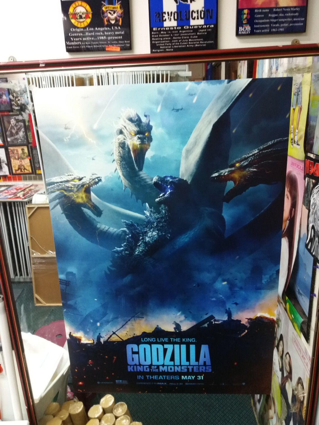 Godzilla movie poster, Furniture & Home Living, Home Decor, Frames ...