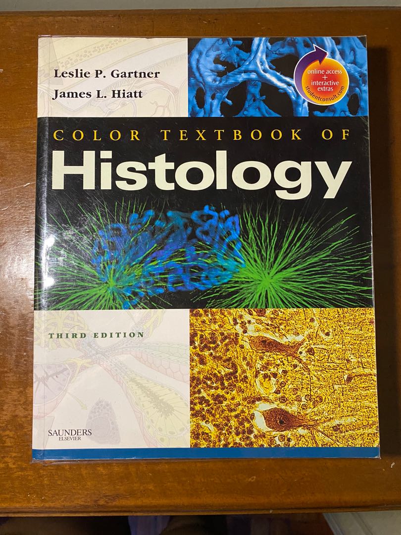 Histology: Color Textbook (Third Edition) by Leslie P. Gartner and ...