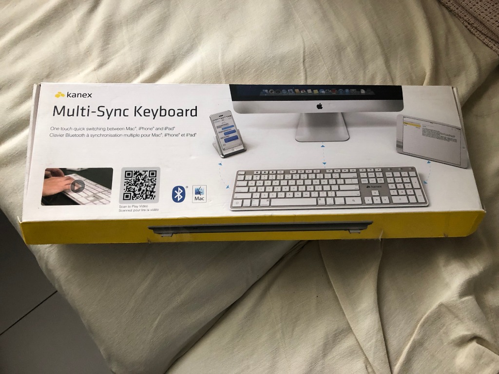 Kanex Multi-Sync Bluetooth Keyboard for IOS Mac, iPad and iPhone ...