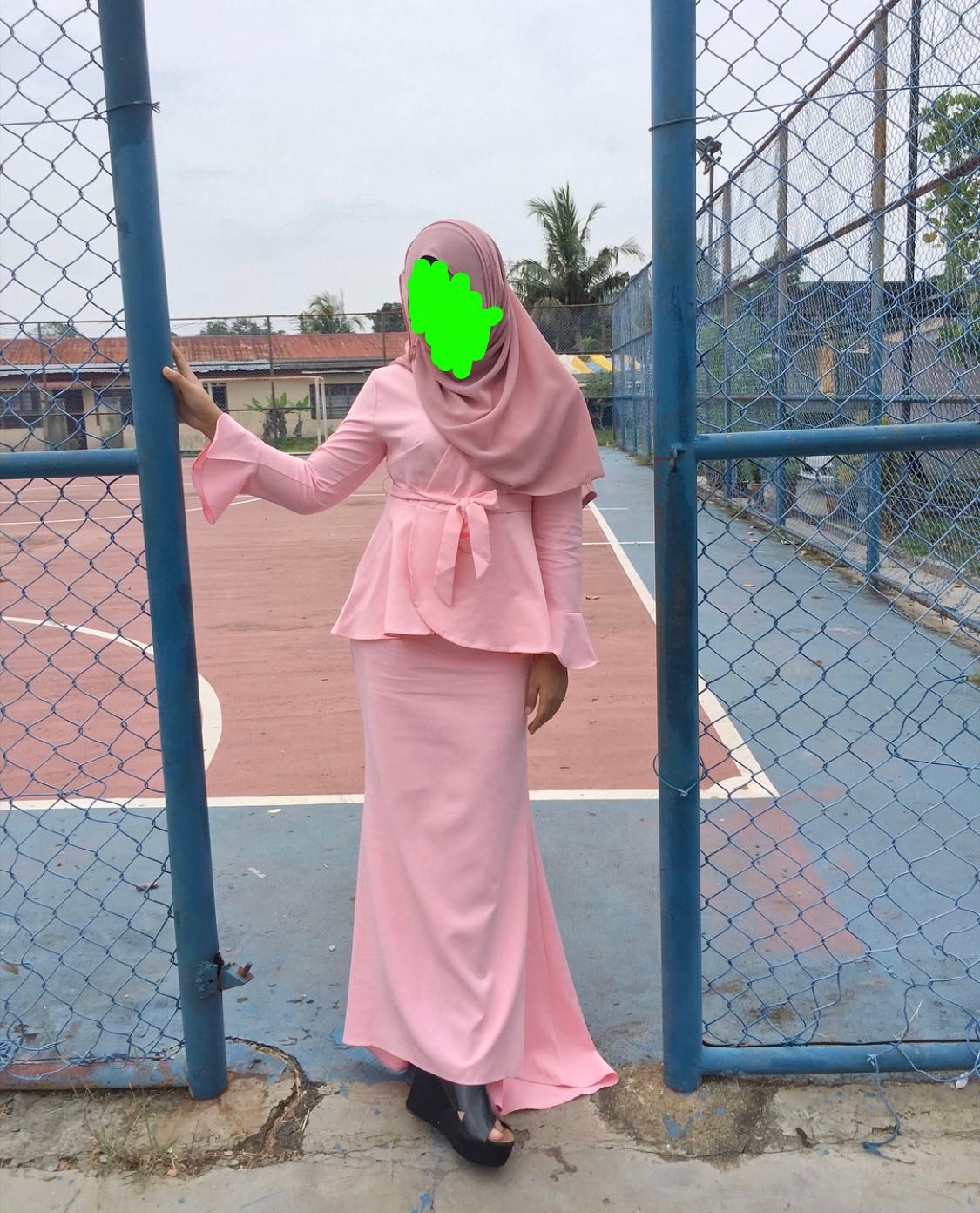 Kurung Peplum Hijabista.Hub, Women's Fashion, Muslimah Fashion, Baju ...