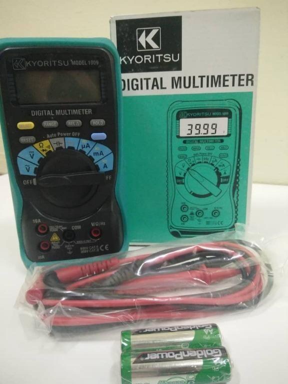 Kyoritsu Digital Multimeter Tester Model 1009, Commercial & Industrial ...