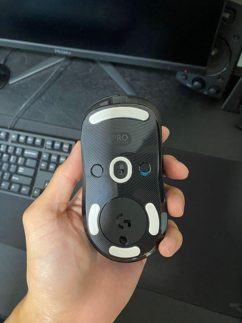Logitech G Pro Wireless with Tiger Arc mouse feet, Electronics ...