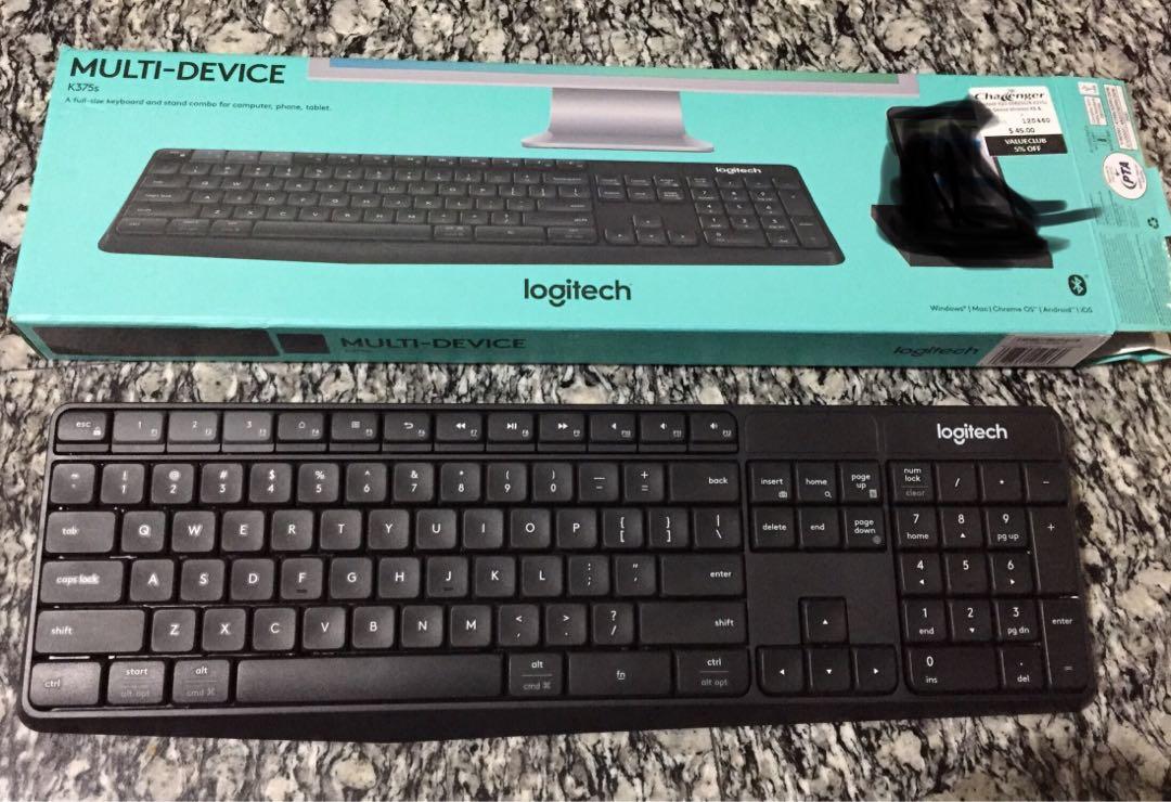 Logitech Wireless Keyboard Computers And Tech Parts And Accessories Computer Keyboard On Carousell