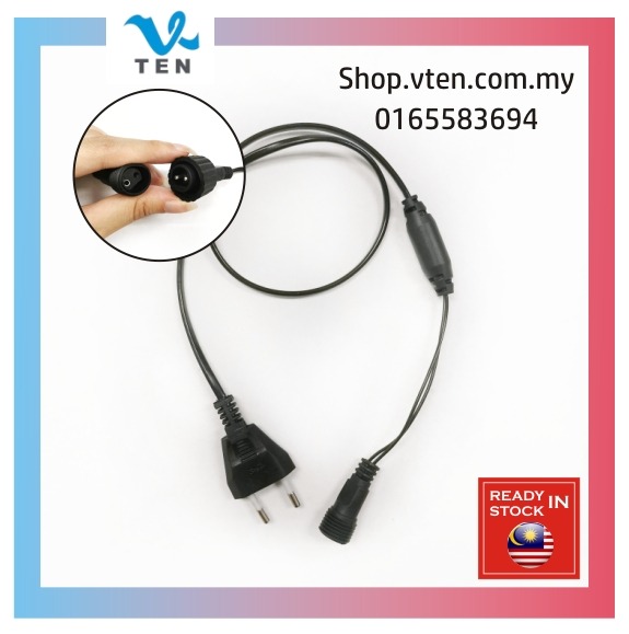 Male Female Plug Power Adapter Connector For LED Light, Services, Home ...