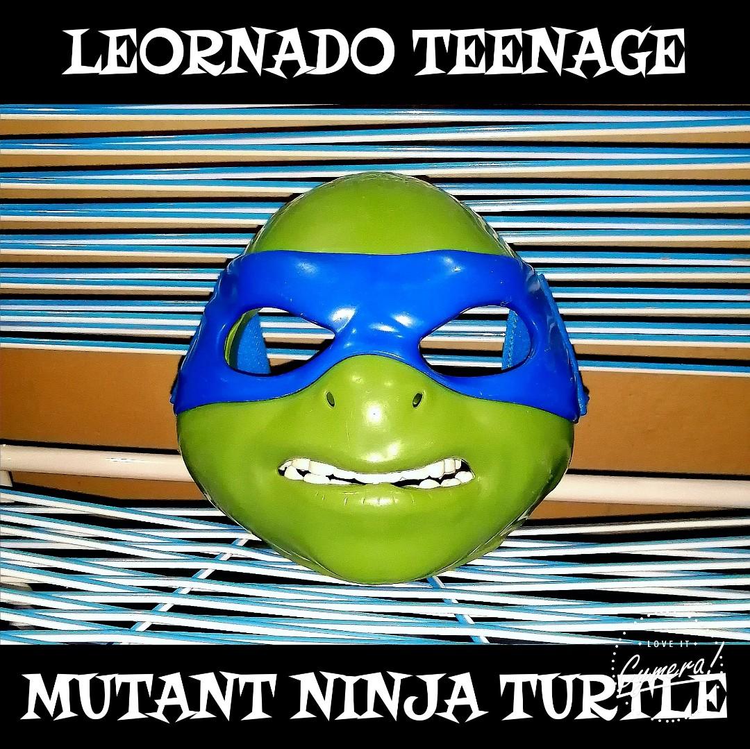 Mask Leonardo Teenage Mutant Ninja Turtles, Health & Nutrition, Face ...