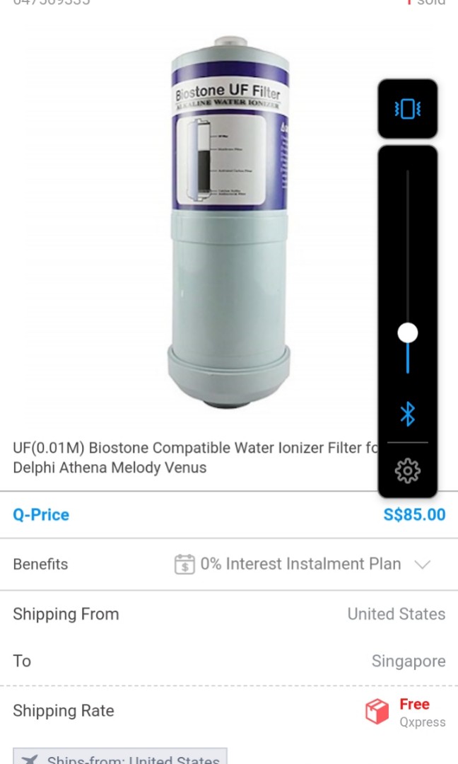 Mavello water system compatible filter, TV & Home Appliances, Kitchen ...