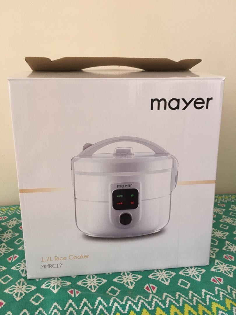 Mayer Rice cooker 1.2L, TV & Home Appliances, Kitchen Appliances ...