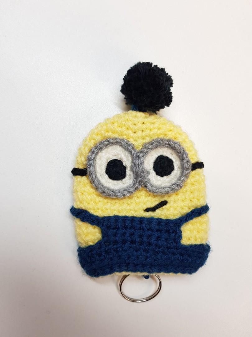 Handcrafted Minion Key Cover, Hobbies & Toys, Travel, Travel Essentials ...