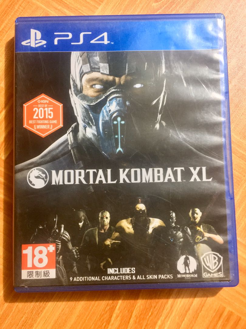 Mortal Kombat XL (PS4 Game), Video Gaming, Video Games, PlayStation on ...