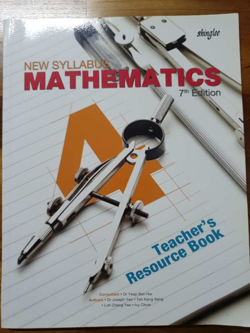 New Syllabus Mathematics Teacher's Resource Book, Hobbies & Toys, Books ...