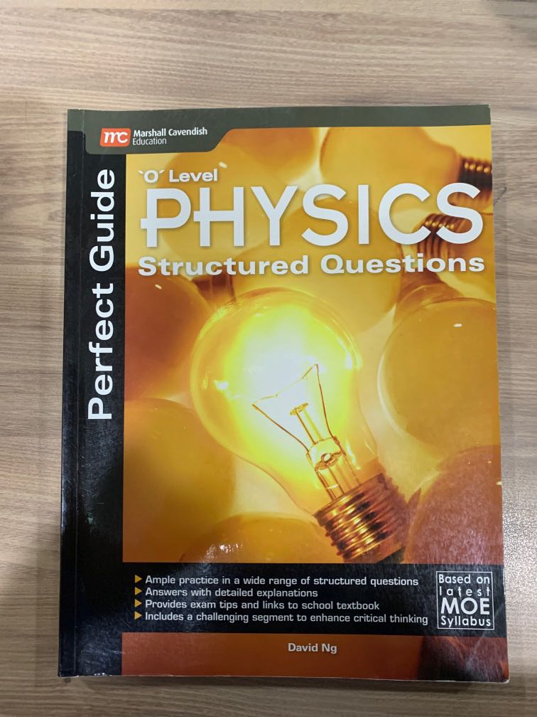 O level PHYSICS structured questions assessment book perfect guide ...