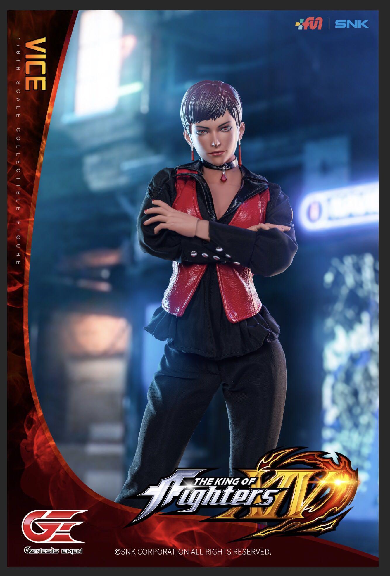Genesis Emen KOF-V01 The King of Fighters 14 (XIV) Vice 1/6 Figure ...