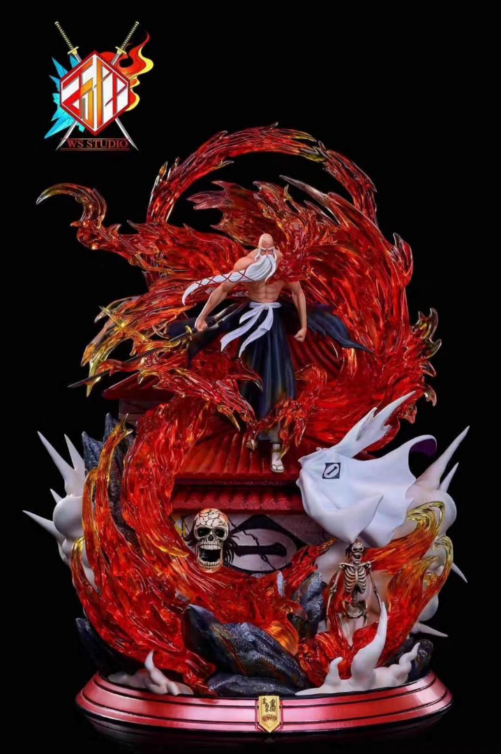 [PO] WS STUDIO Bleach Statue 1st Division Captain Genryusai Shigekuni ...