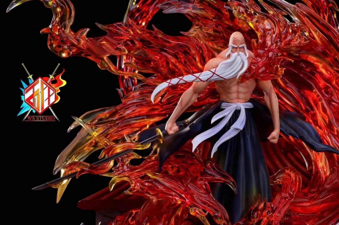 [PO] WS STUDIO Bleach Statue 1st Division Captain Genryusai Shigekuni ...