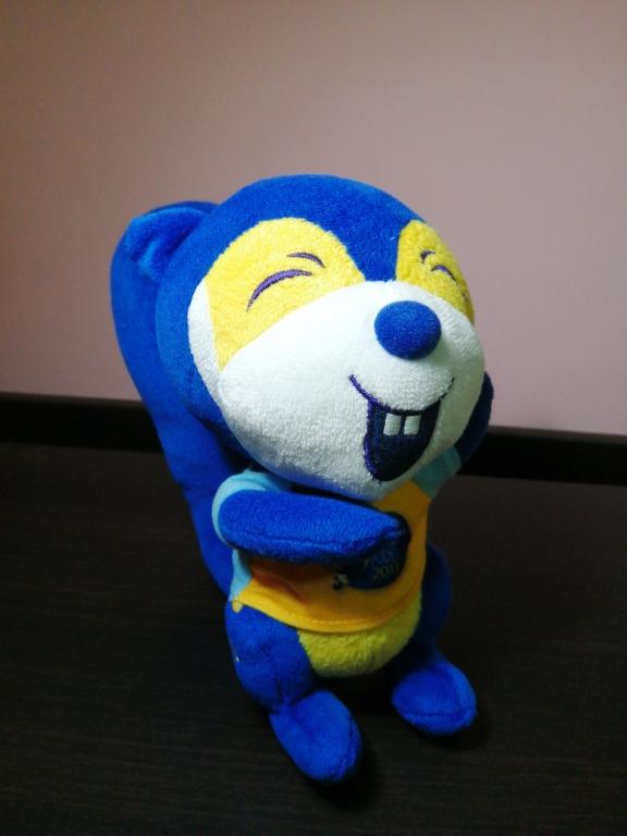 POSB squirrel mascot soft toy, Hobbies & Toys, Toys & Games on Carousell