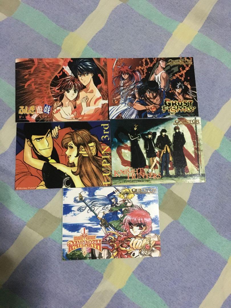 Questor Magazine Anime Card Calendar (2002) on Carousell