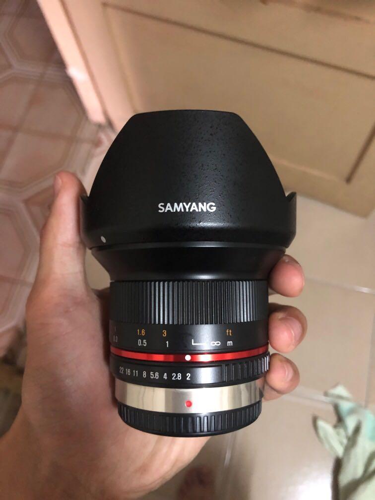 Samyang 12mm F2 (M43 Mount), Photography, Lens & Kits on Carousell