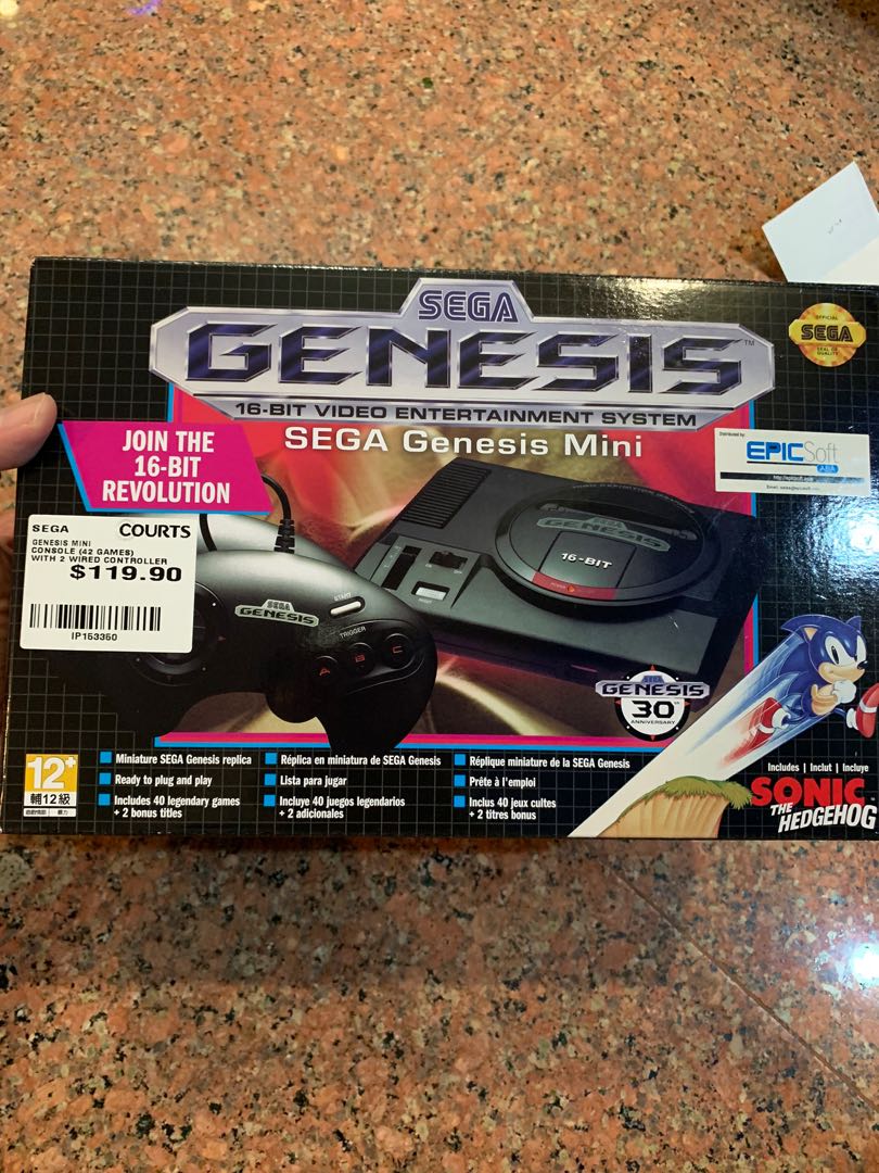 SEGA genesis (old school games), Hobbies & Toys, Toys & Games on Carousell
