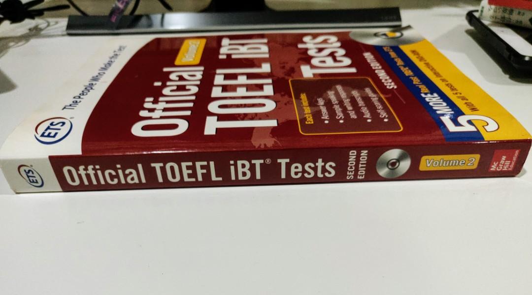 Official TOEFL iBT Testbook 1 (Workbook, Textbook), Hobbies & Toys ...