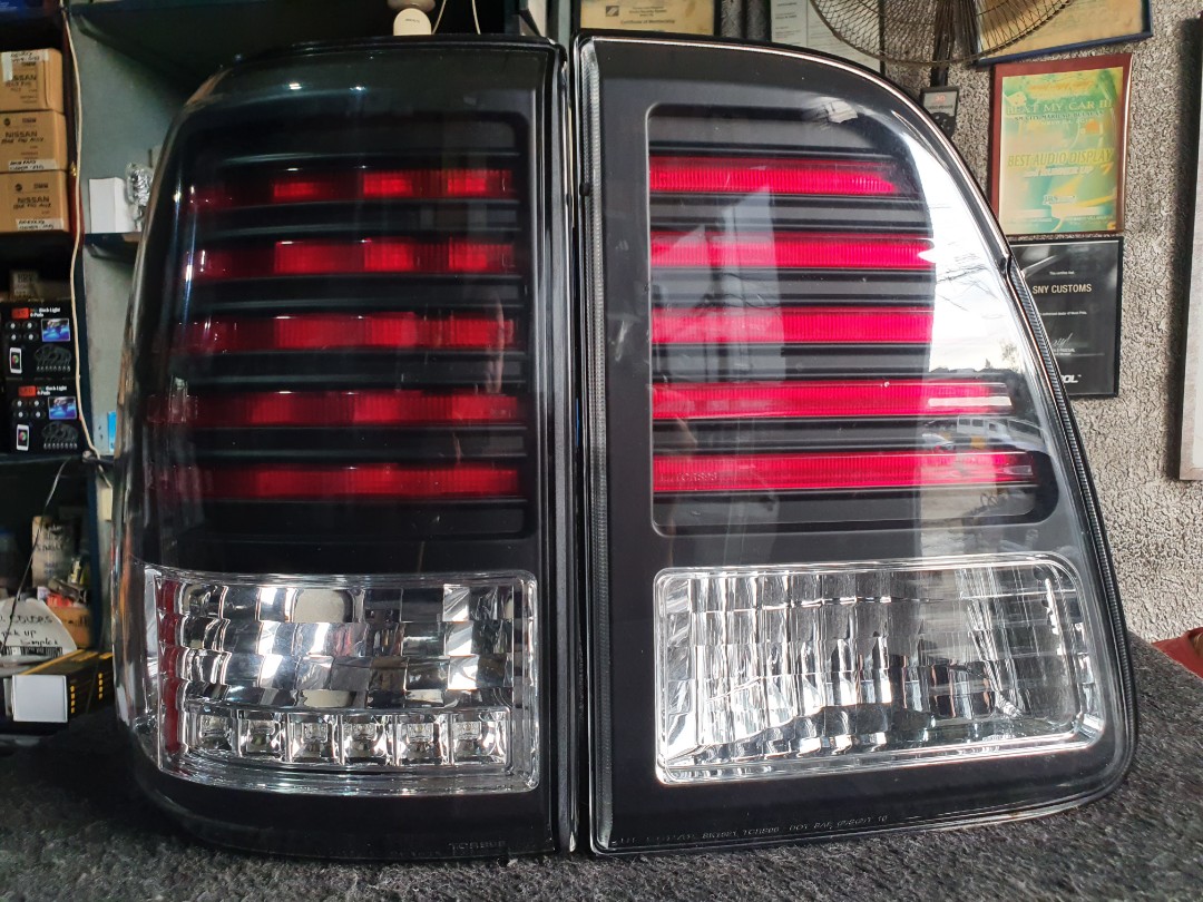 Toyota LC100 Land Cruiser led tail light 4pcs deferred pay opt, Car ...