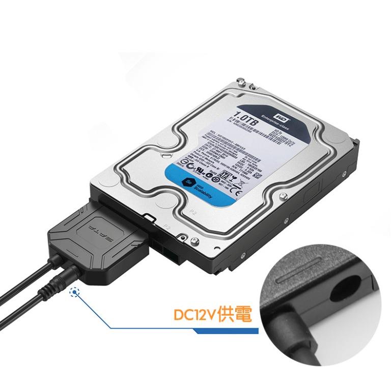 USB3.0硬碟易驅線 usb轉SATA 硬碟轉接器 2.5吋3.5吋硬碟 SATA轉接線 附OTG頭, 電腦及科技產品, 電腦周邊產品 ...