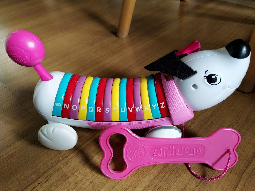 VTECH Pink Alphapup, Babies & Kids, Infant Playtime on Carousell