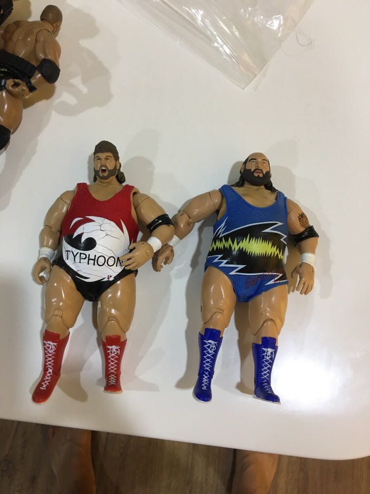 Wwf jakks classics earthquake typhoon natural disasters vintage, Toys ...