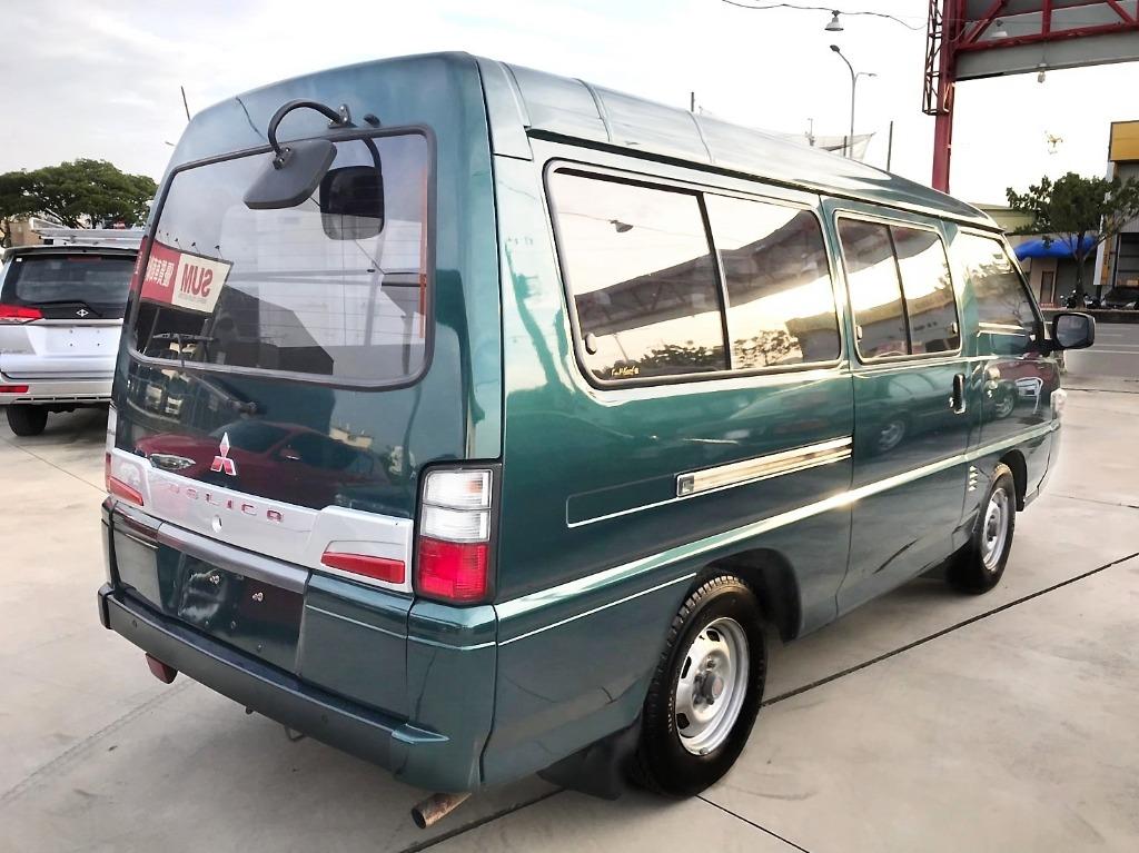 15年 三菱 CMC 中華 Delica 得利卡 新型 2.4 墨綠 手排 8人座 客貨版 前後中央空調 額度高 可多貸, 汽車, 汽車出售在旋轉拍賣