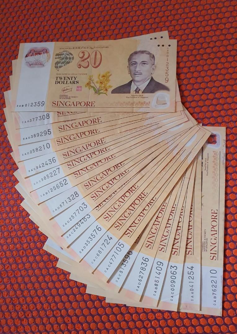 $20 Spore Brunei notes, Hobbies & Toys, Memorabilia & Collectibles ...