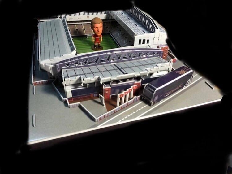 3D Stereoscopic Liverpool Anfield Football Stadium Field Model, Toys ...